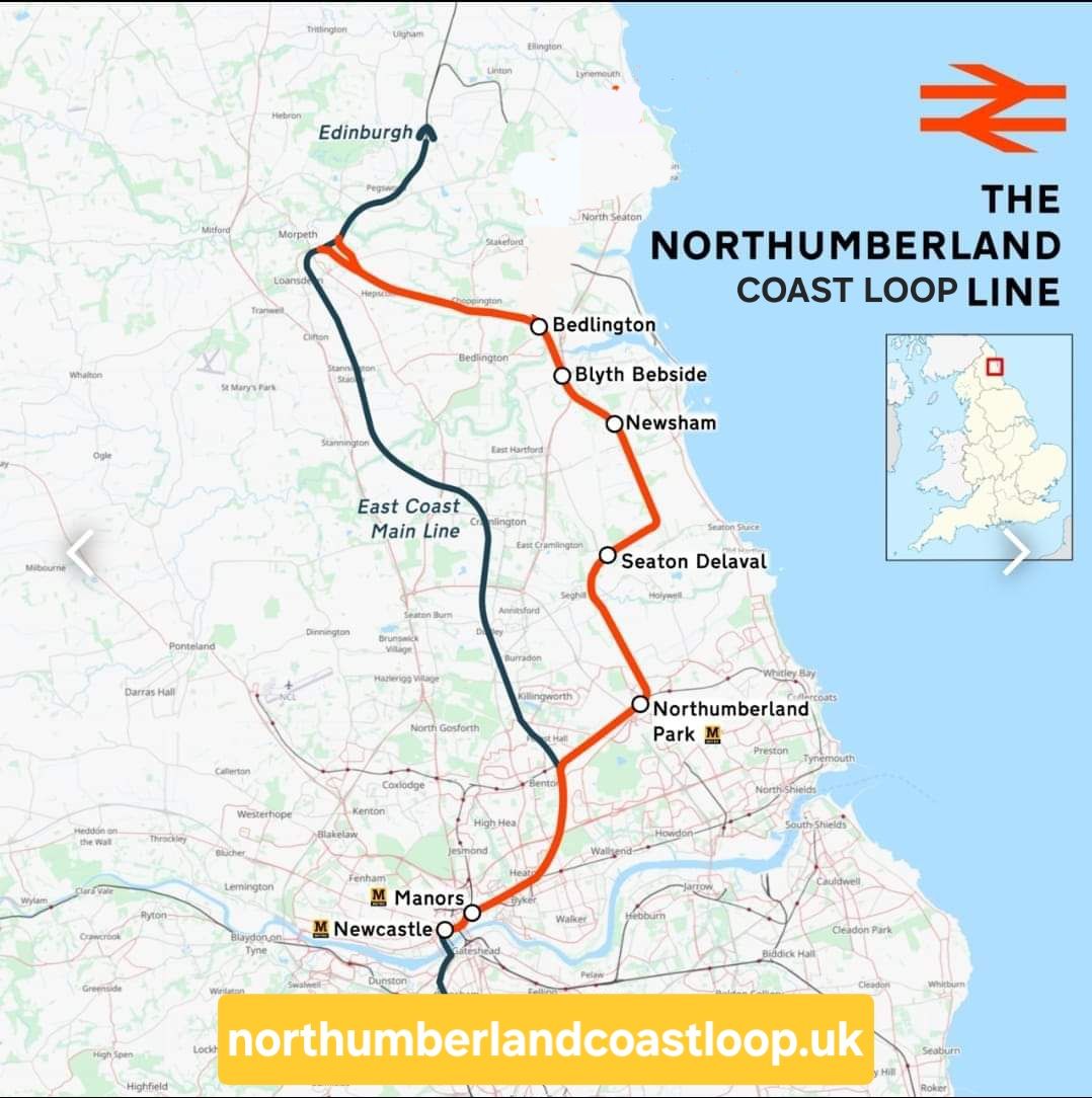 Four Options for Rail in South East Northumberland: 2024 Onwards – Ryan ...